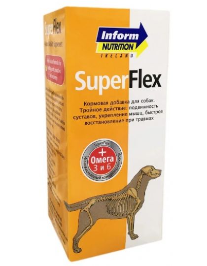 Кормовая добавка для собак SuperFlex Dog поддержание опорно ...