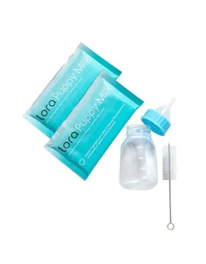 Заменитель молока для щенков LORA Pappy Milk + набор для кормления ...